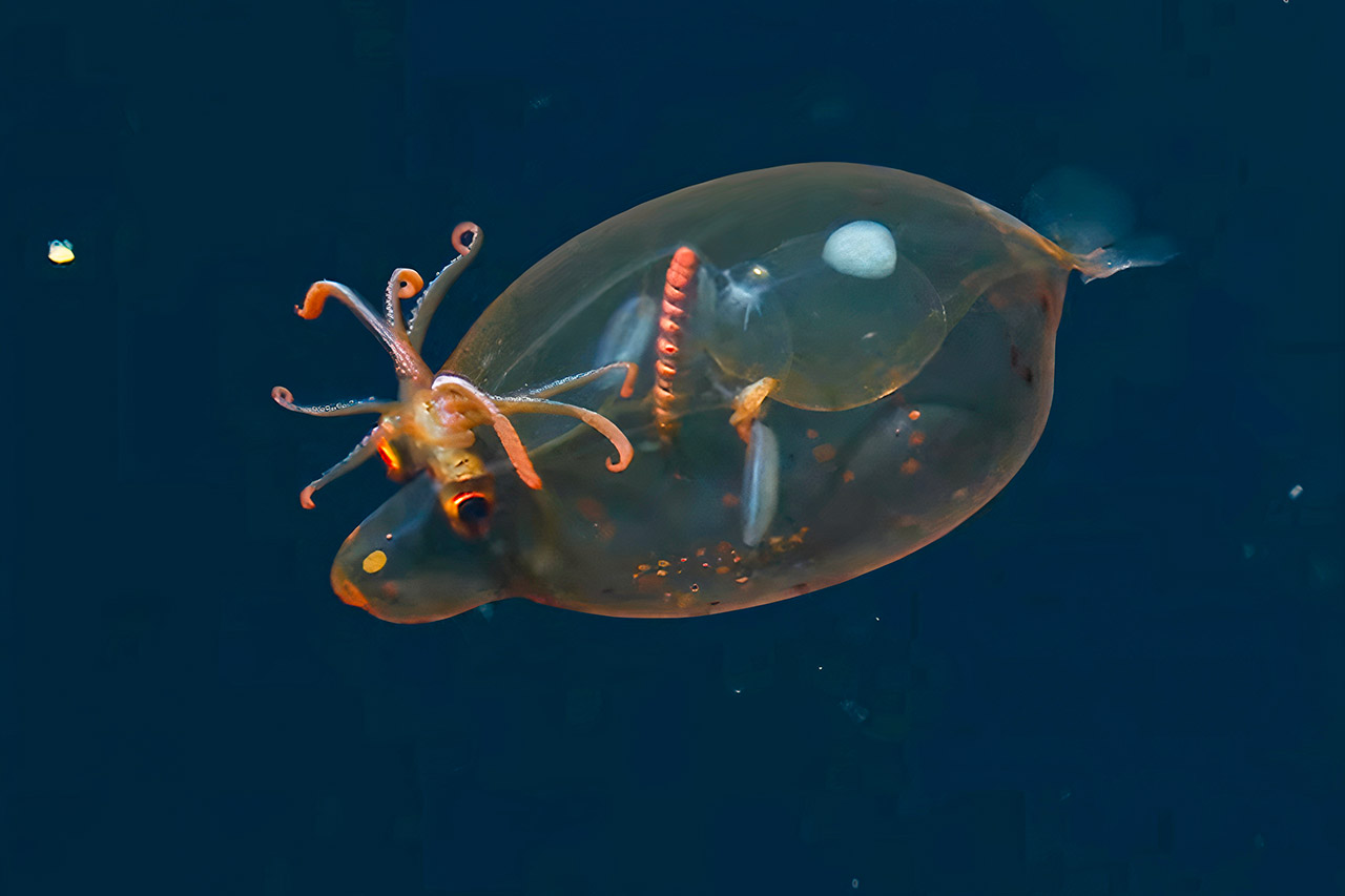 The Glass Squid Is Nearly Invisible—and Can Inflate Like a Balloon to ...